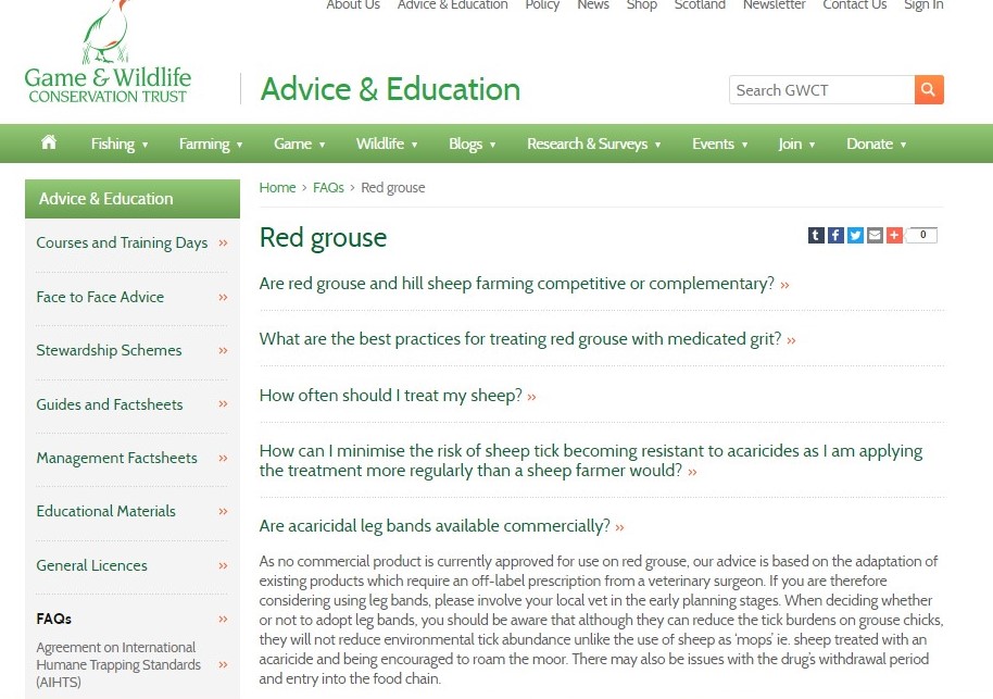 The red grouse and pesticide scandal: it’s hard to swallow – Raptor ...