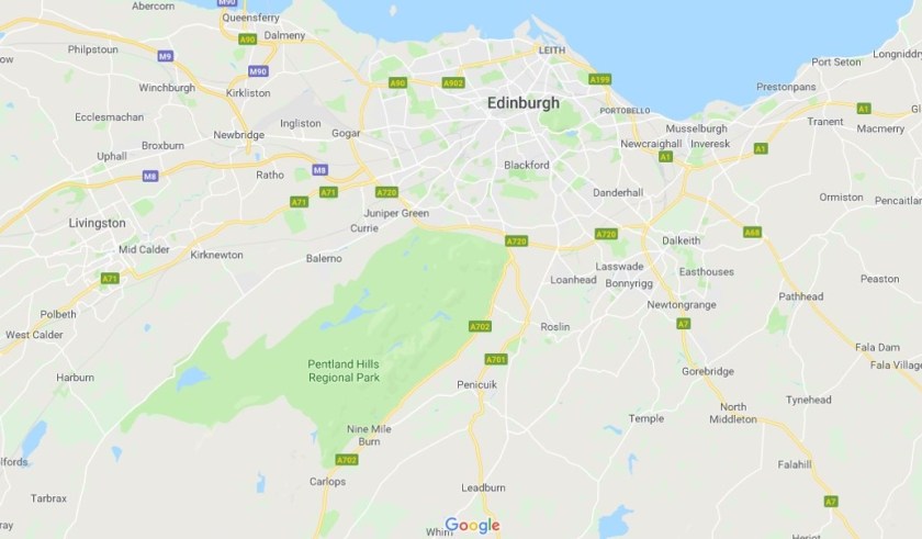 Armed criminals running amok in the Pentland Hills nr Edinburgh ...