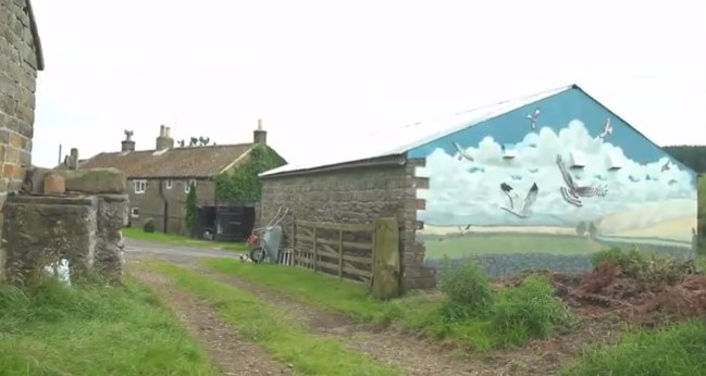 Local residents paint ‘an important message’ against raptor killing in ...