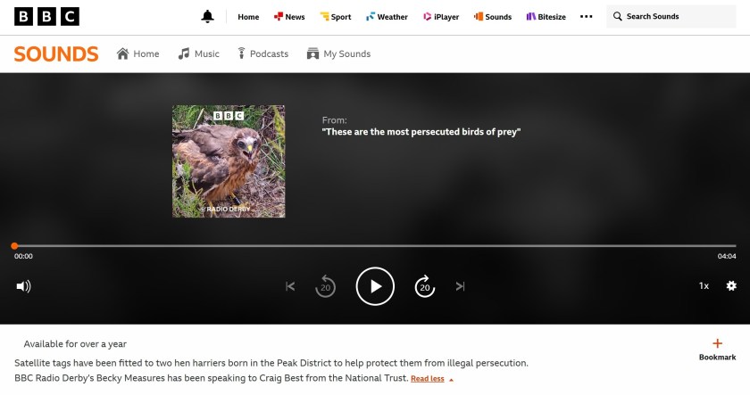 Hen Harrier persecution “is very much linked to grouse shooting ...